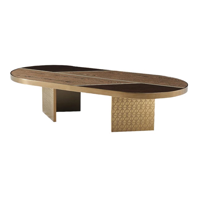Oval Cocktail Table | Chairish