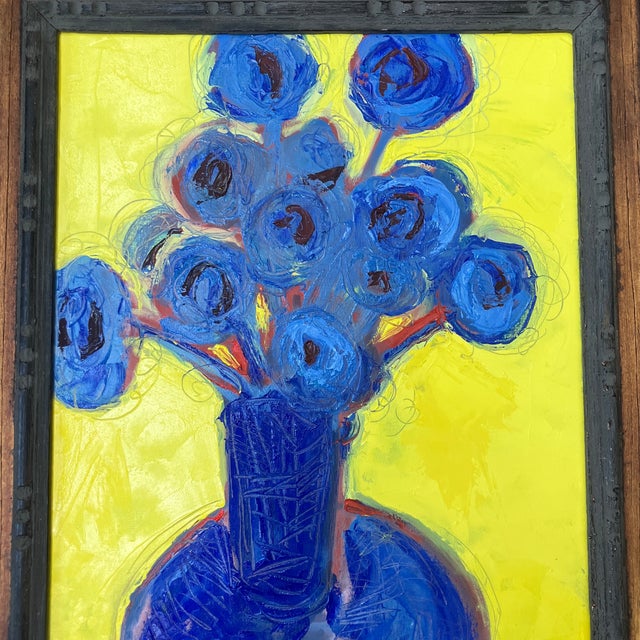 Contemporary Original Alexandra Brown Pop Art Floral Still Life ...