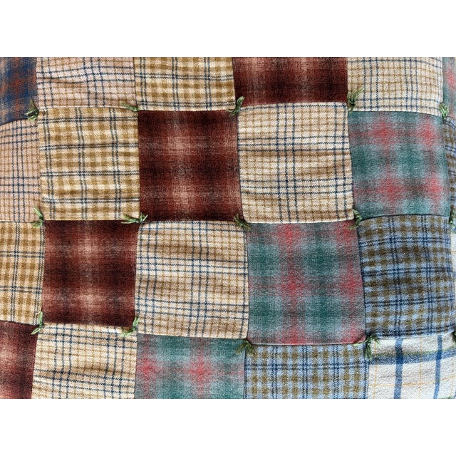 Vintage Multicolored Patchwork Quilt | Chairish