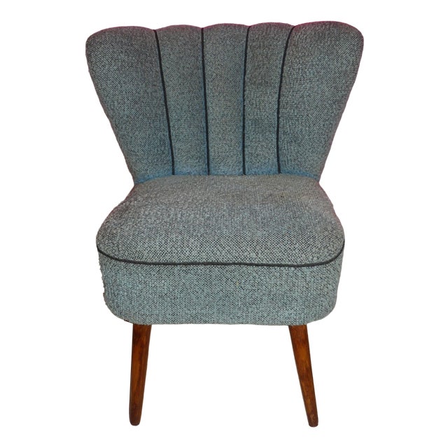 Cocktail Chair in Blue 1950s Chairish