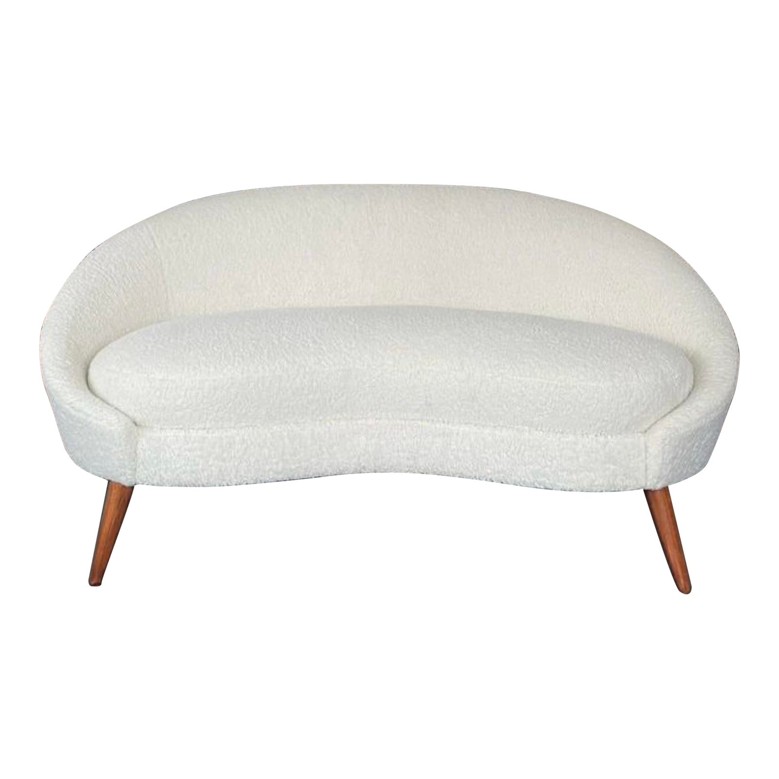 1980s Contemporary Settee Sofa | Chairish