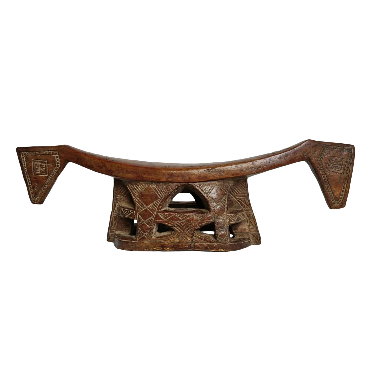1970s Kuba Headrest Zaire | Chairish