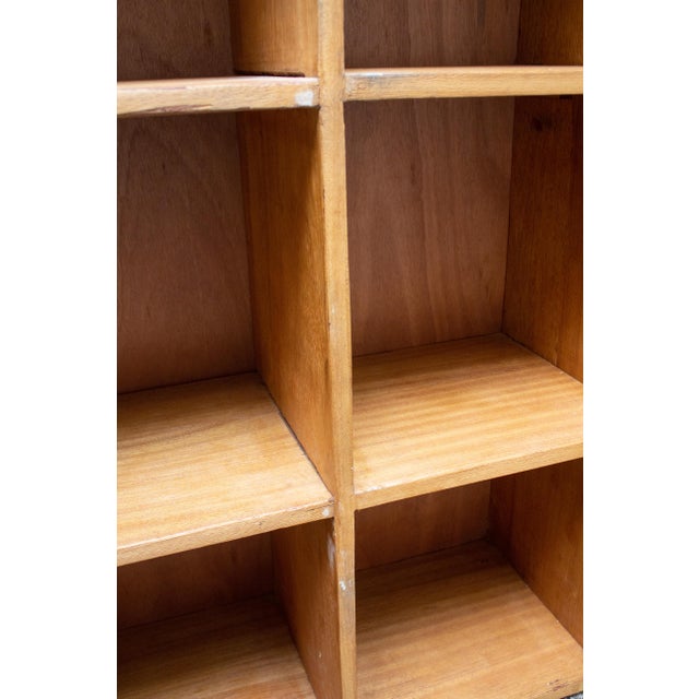 Cerused Gouge-Carved Oak Cabinet, France 1940s | Chairish