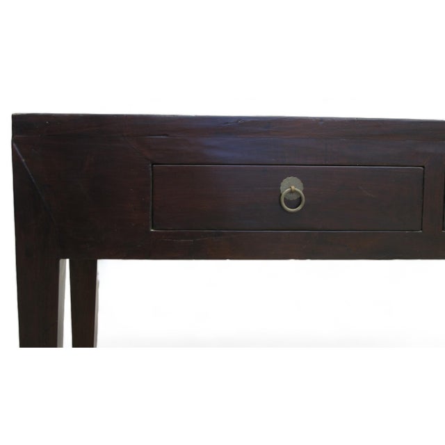 101" Inch Long 4 Drawers Ming Console Table | Chairish