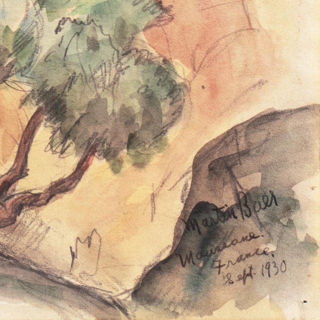 'Autumn in Maussane' by Martin Baer, 1930; Cote D'Azur, France, New ...