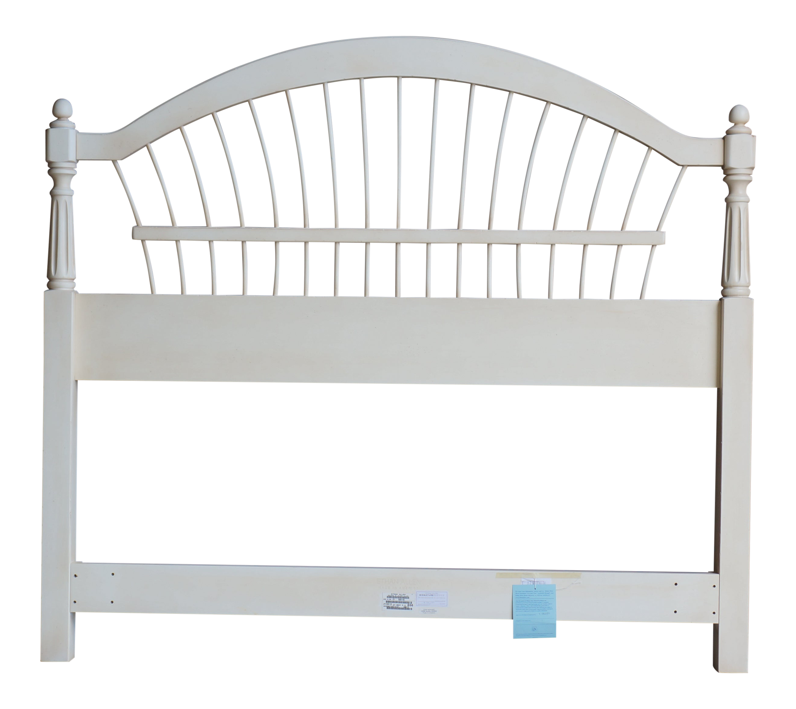 Ethan Allen Country French Full Queen Wheatback Headboard