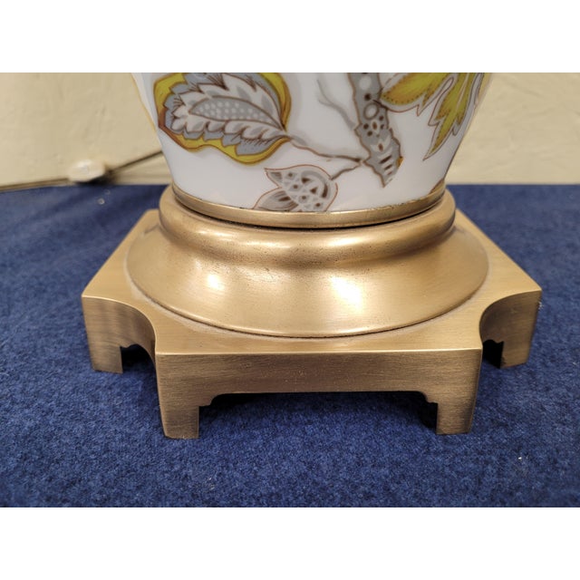 1950's Italian Porcelain Lamp by Marbro Lamp Co. | Chairish