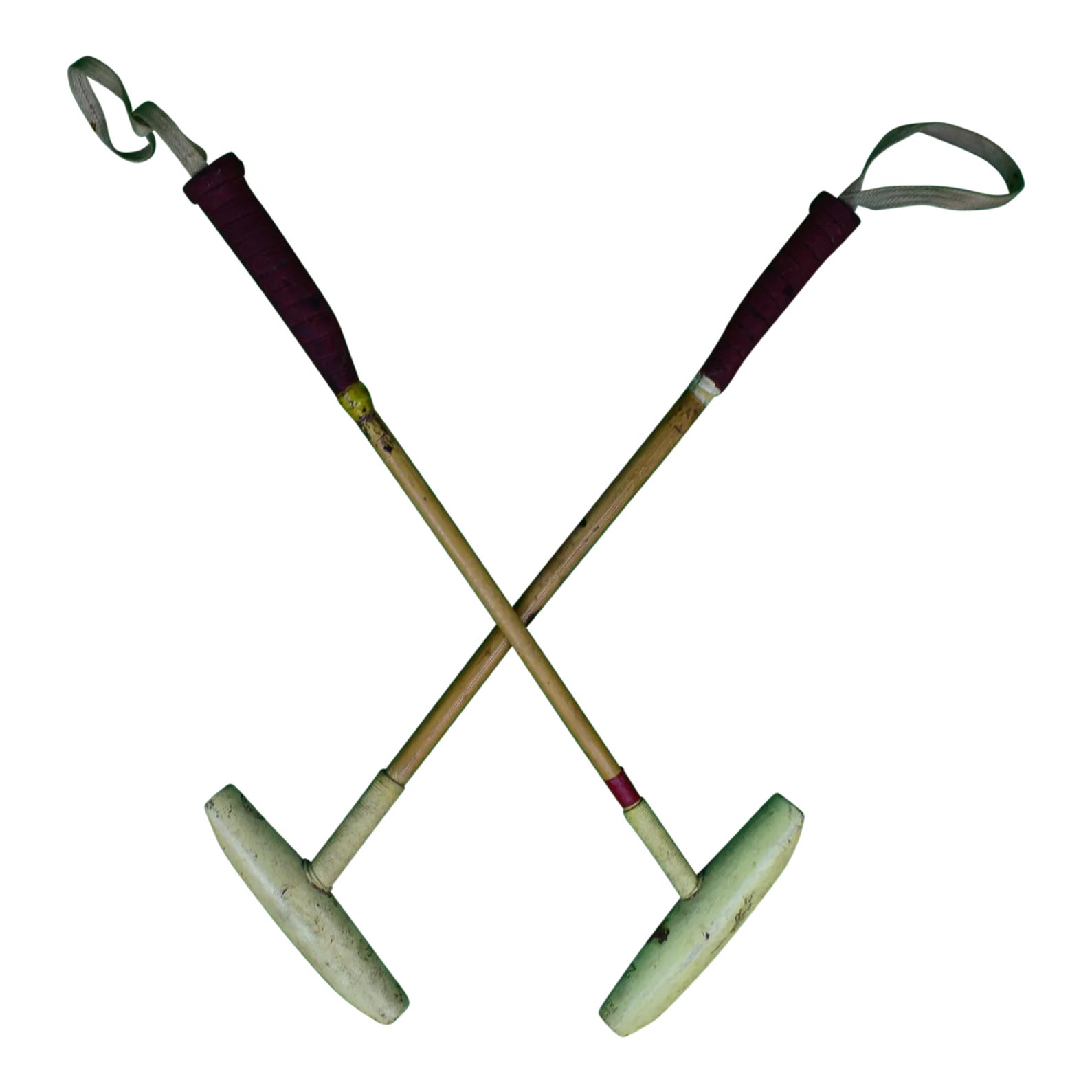 1960s Practice Polo Mallets - a Pair | Chairish