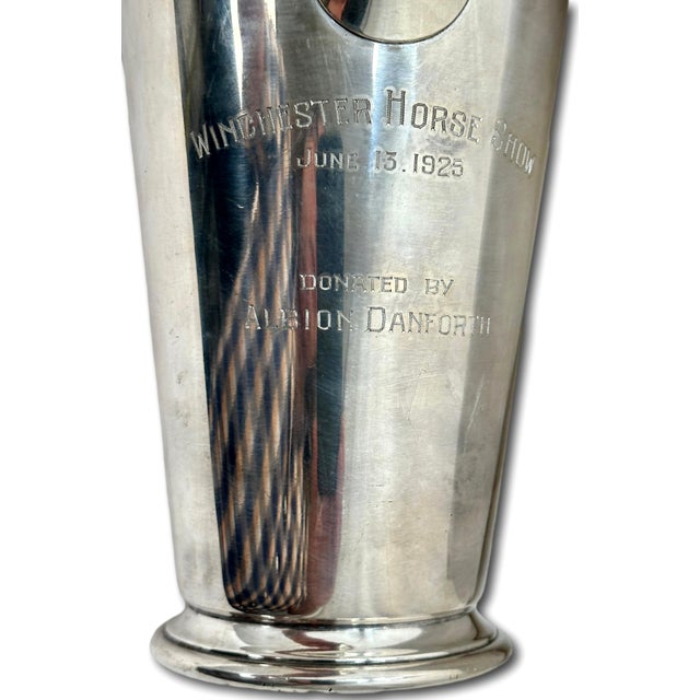Fine Antique Art Deco Silverplate 1925 Winchester Horse Show Trophy ...