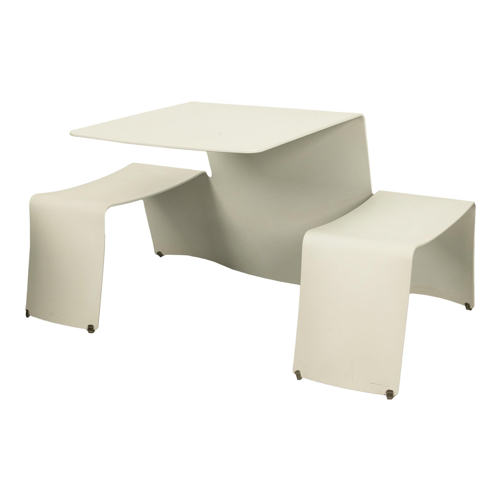 Post Modern Picnik Dining Table Seating by Xavier Lust Dirk Wynants for ...