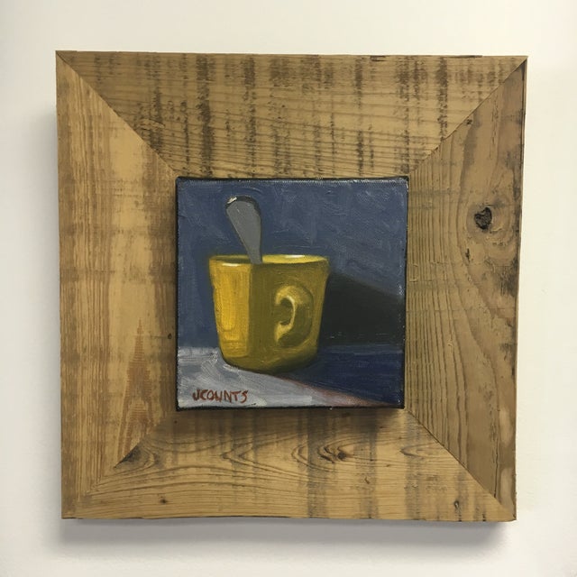 "Dandelion Tea" Original Oil Painting by Jenn Counts | Chairish