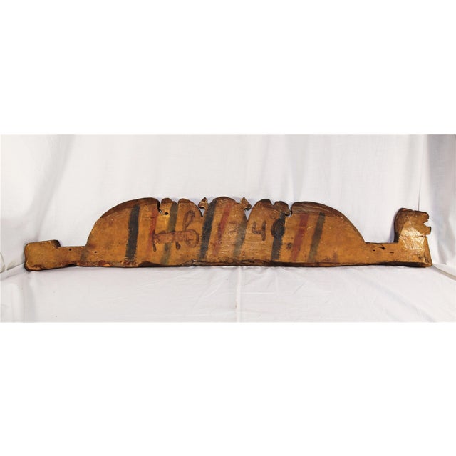 Antique Hand Painted Spanish Colonial Architectural Wood Element ...