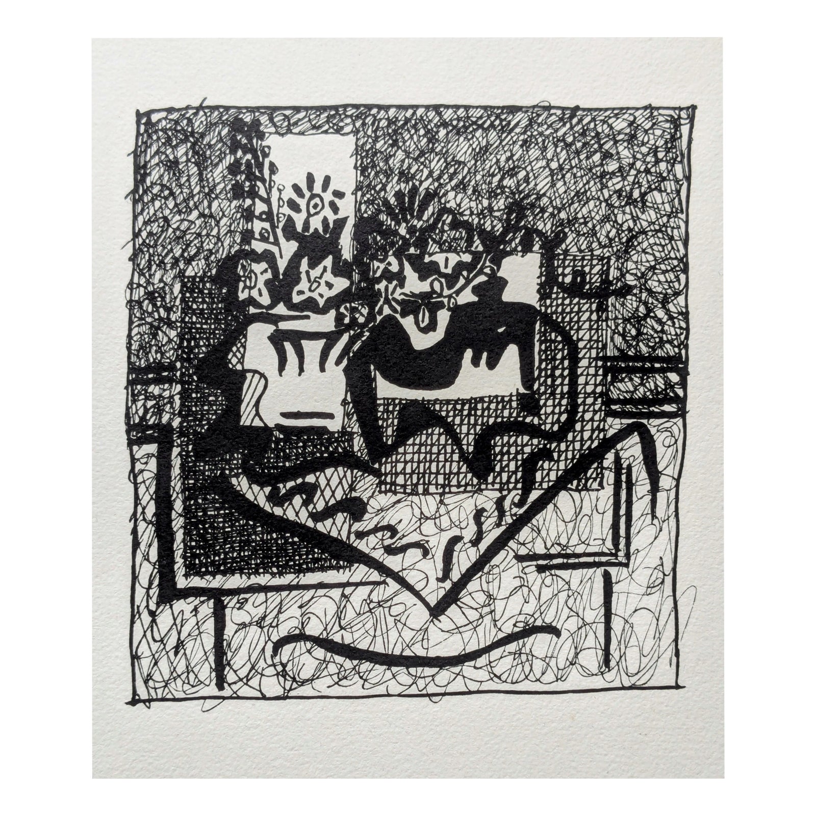 Pablo Picasso / Georges Aubert, Helene Chez Archimede, Original Woodcut ...