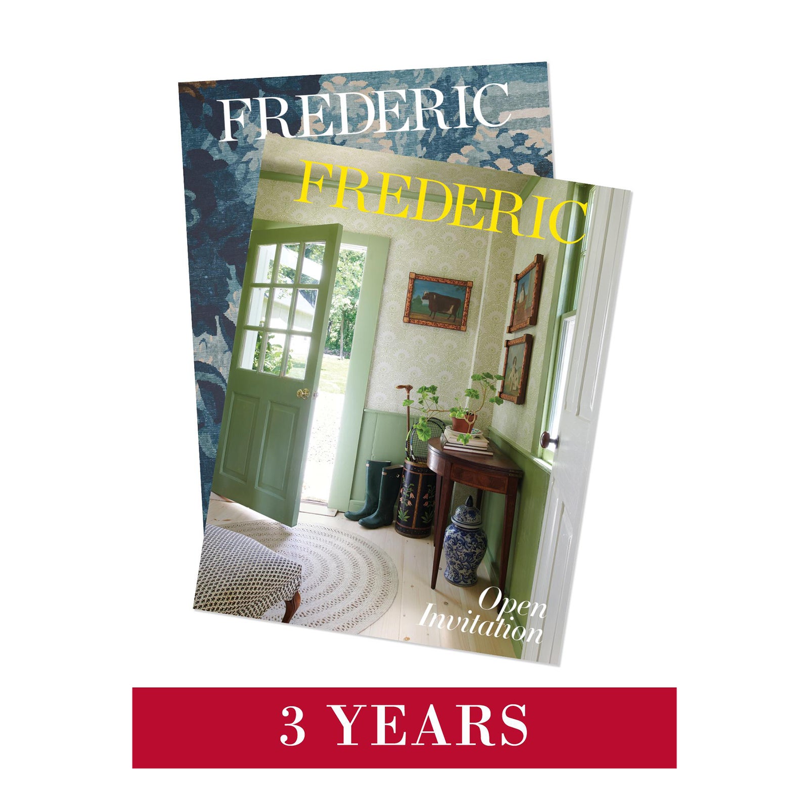 Frederic Magazine - 3 Year Subscription With Pattern and Lifestyle ...