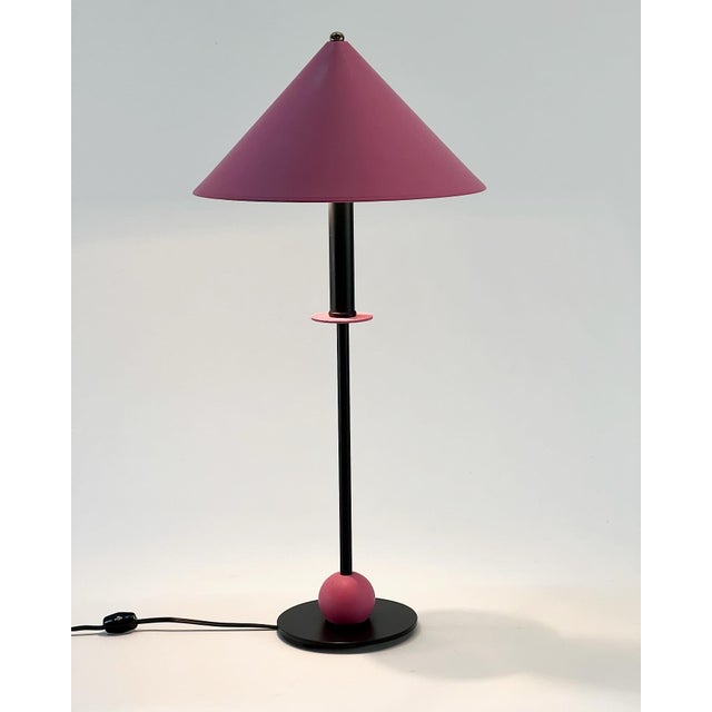 Vintage Post Modern Memphis Style Lamp | Chairish