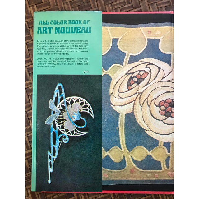 1972 All Color Book of Art Nouveau by Geoffrey Warren | Chairish