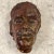 Raymond Wilson 1970s Clay Face Sculpture | Chairish
