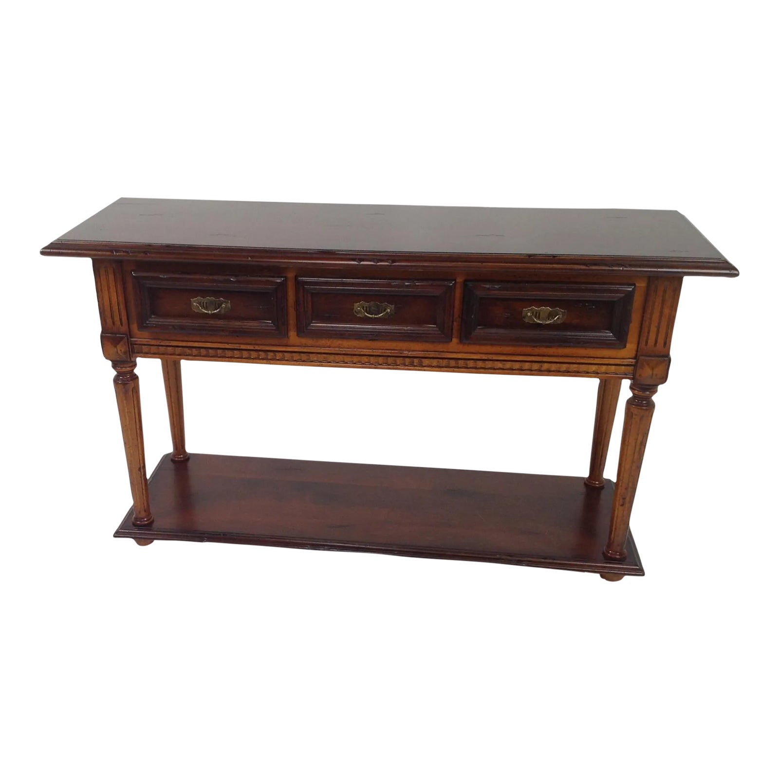 1980s Tuscan Style Console Table | Chairish