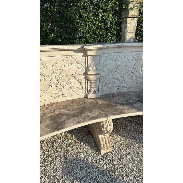 Italian Marble Bench, 1950s | Chairish