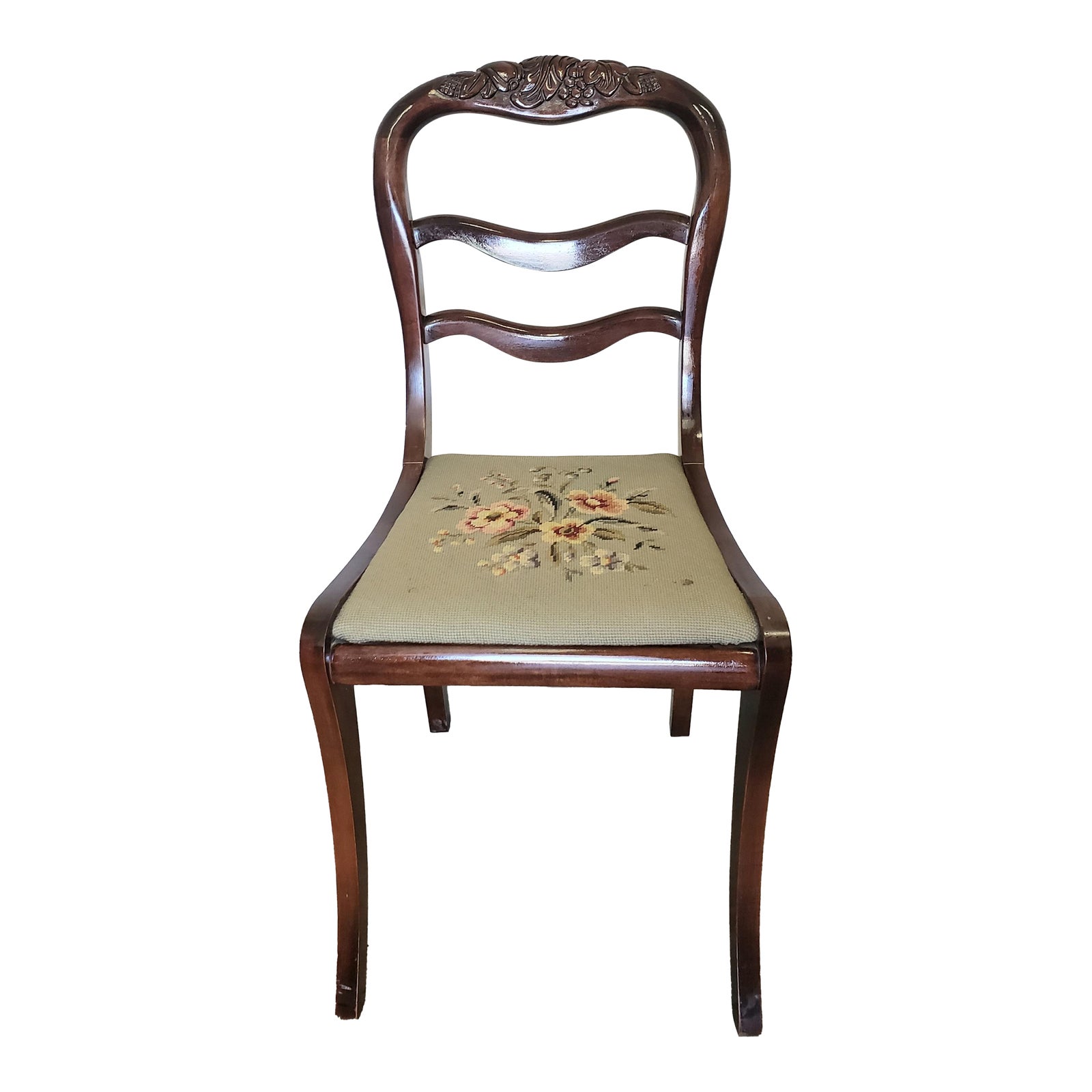 Vintage Styled by Phoenix Mahogany Traditional Duncan Phyfe Style Grape ...