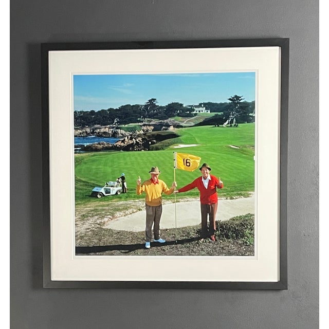 "Golfing Pals" Slim Aarons Original Getty Images C-Print, Framed | Chairish