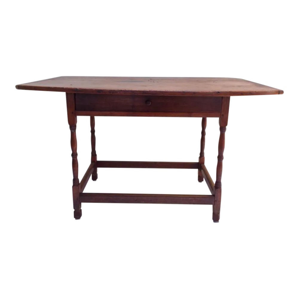 18th C. American Kitchen Farm Table | Chairish