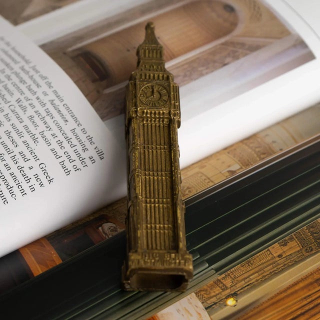 Vintage Brass Big Ben Door Knocker | Chairish