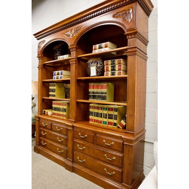 Hickory White Bookcase | Chairish