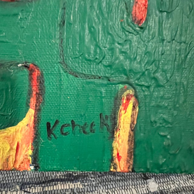 Southwest Original Art Painting Artist Kcheek | Chairish