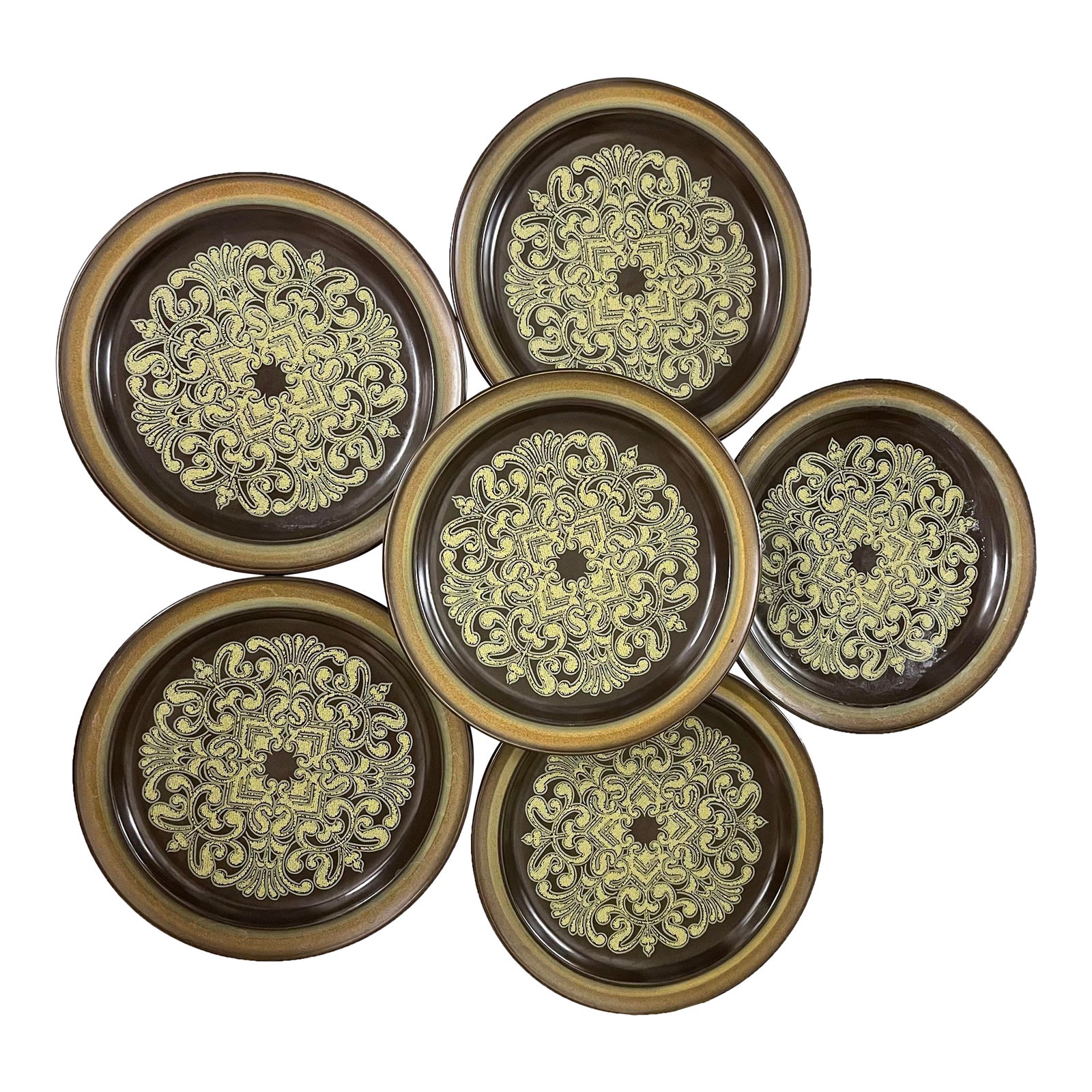 Vintage Noritake “ CampBello Primastone “ Salad/ Dessert Plates Japan ...