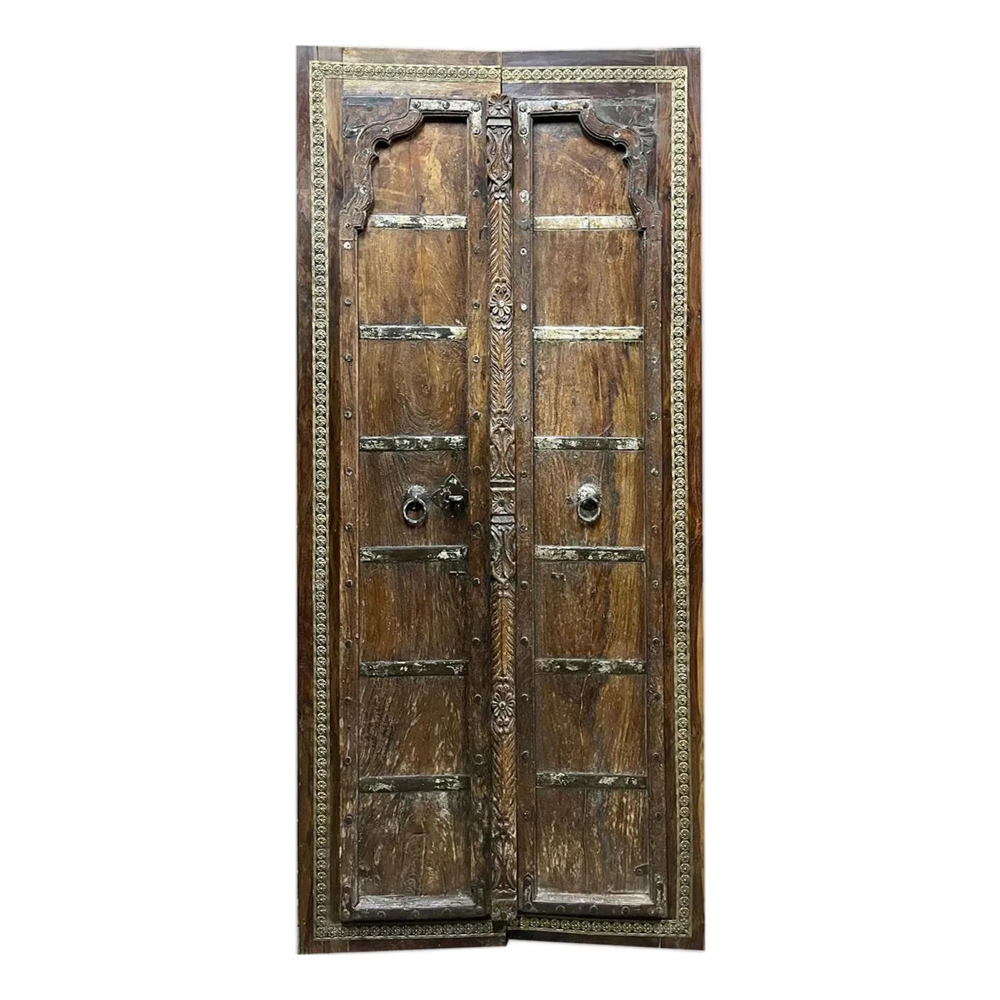 Antique Rustic Double Doors – a Pair | Chairish