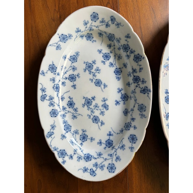 Large Fischer & Mieg Serving Platters Circa 1850s - a Pair | Chairish