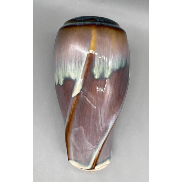 Contemporary Bill Campbell Studio Pottery Vase Signed | Chairish