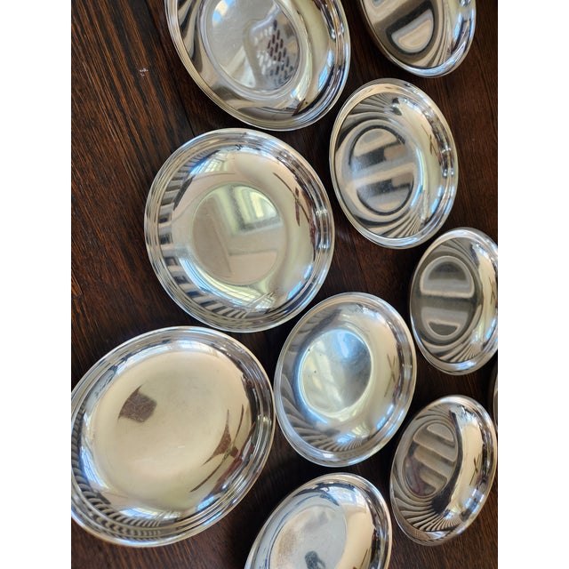 Vintage Oneida Silver Plate Appetizer Plates / Hors d'Oeuvre Plates ...