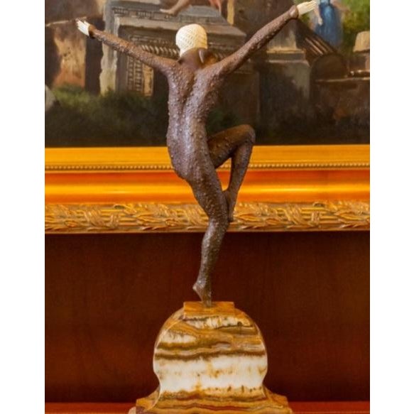 Art Deco Style Chiparus Bronze Sculpture Entitled Dancer of Kapurthala ...