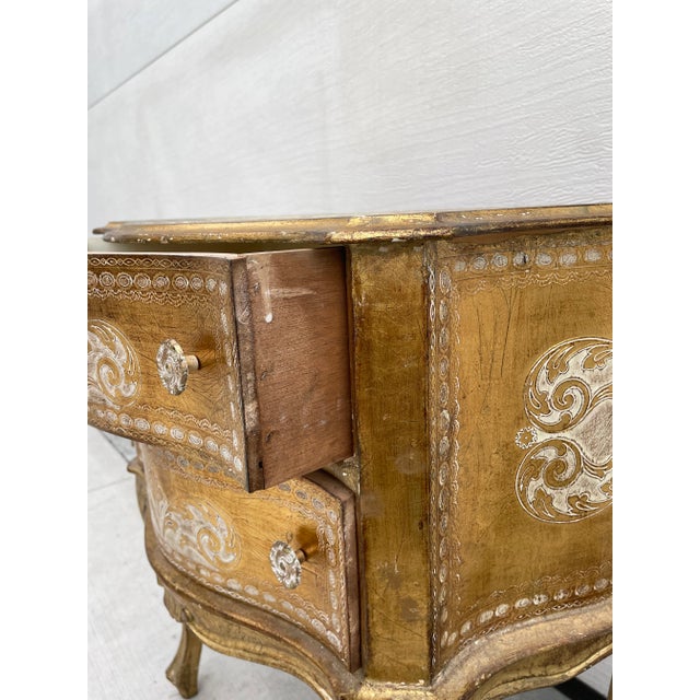 Italian Florentine Nightstand | Chairish