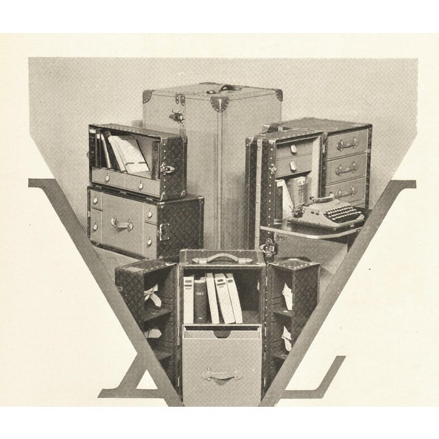 Rare! 1930 Art Deco French Louis Vuitton Advertisement Print-Upright ...