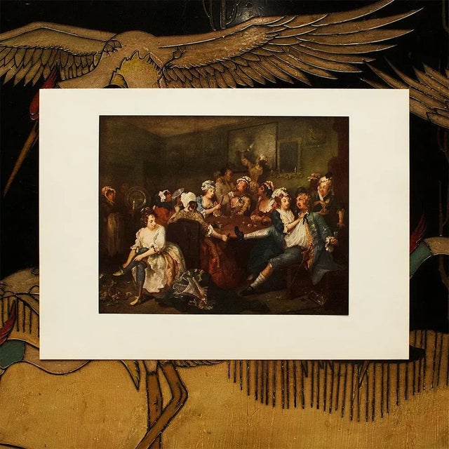 1956 After William Hogarth "The Rake's Progress, 3: The Orgy", Vintage ...