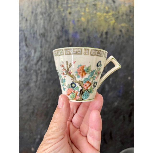 1930s Set of Four (4) Antique Myott Staffordshire Indian Tree Teacups ...