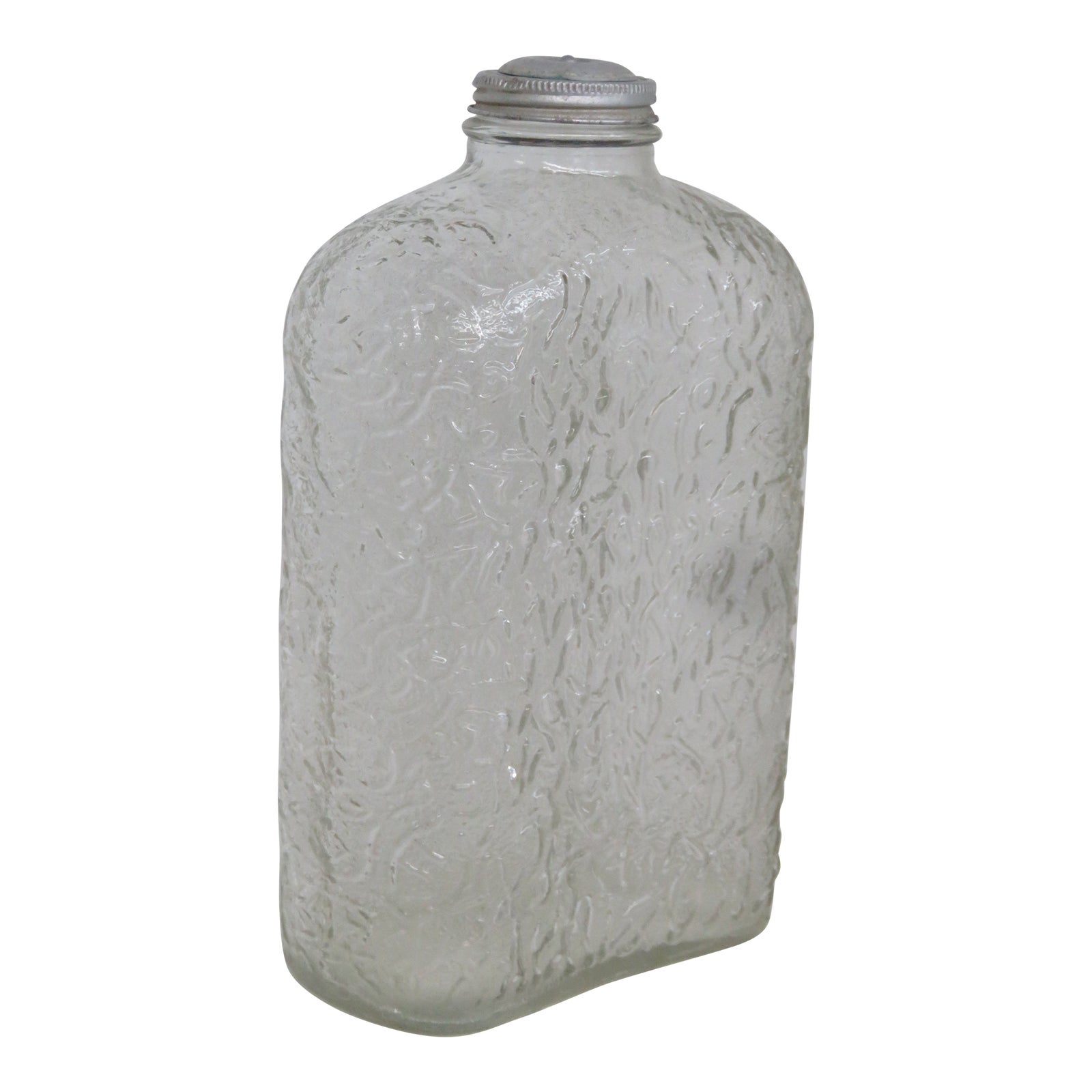 Mid Century 1950’s Anchor Hocking Embossed Retrigger Bottle Glass 4556b ...