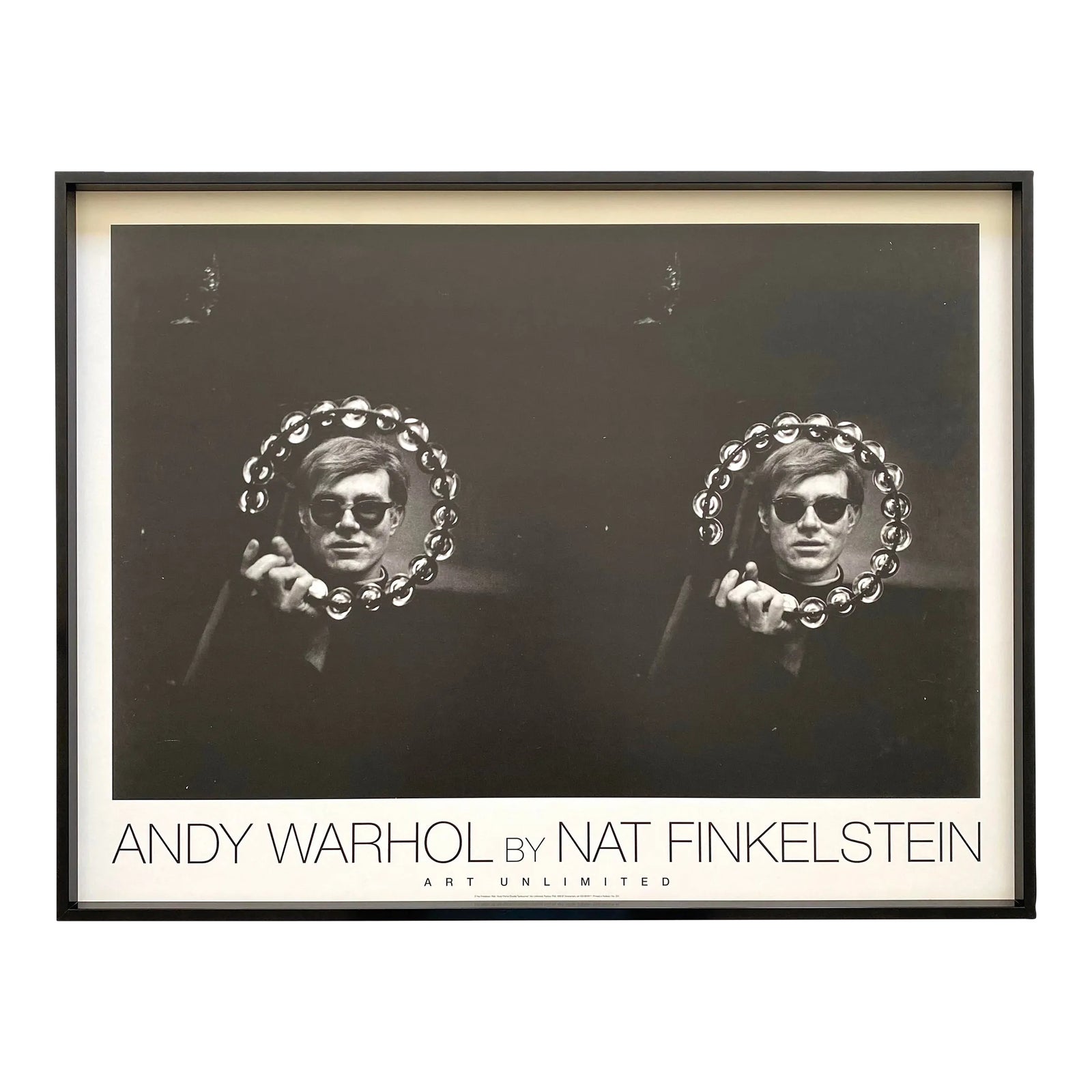Nat Finkelstein Vintage 1989 Lithograph Print Framed Photo Poster ...