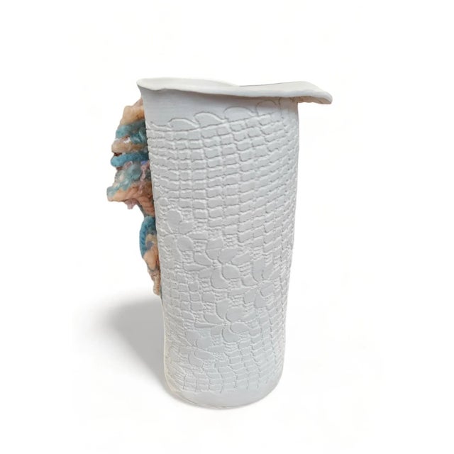 Mixed Media Pottery N' Fiber Vase by EMFrisch ~ Eileen & Mark Frisch ...