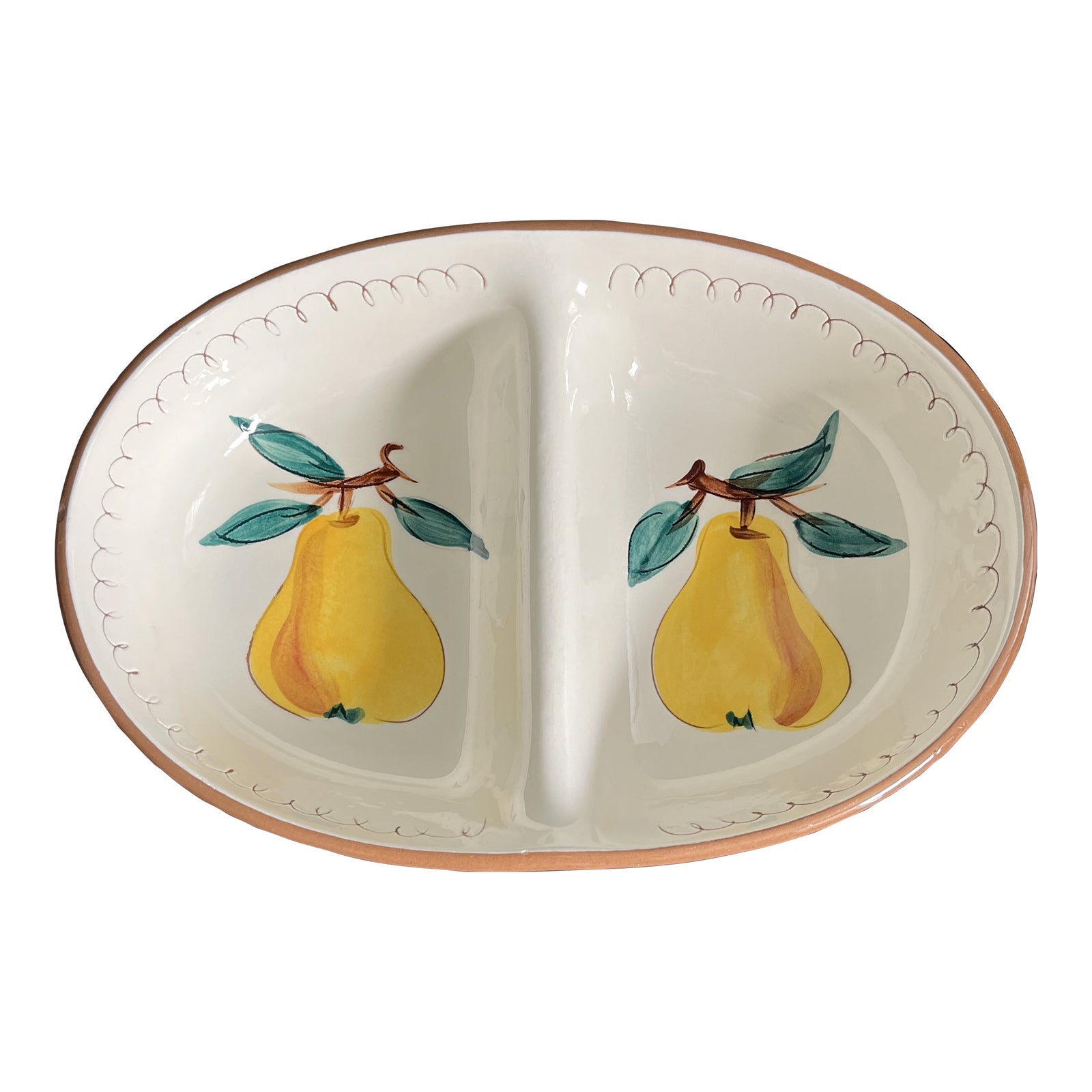 1950s Stangl Divided Serving Dish | Chairish