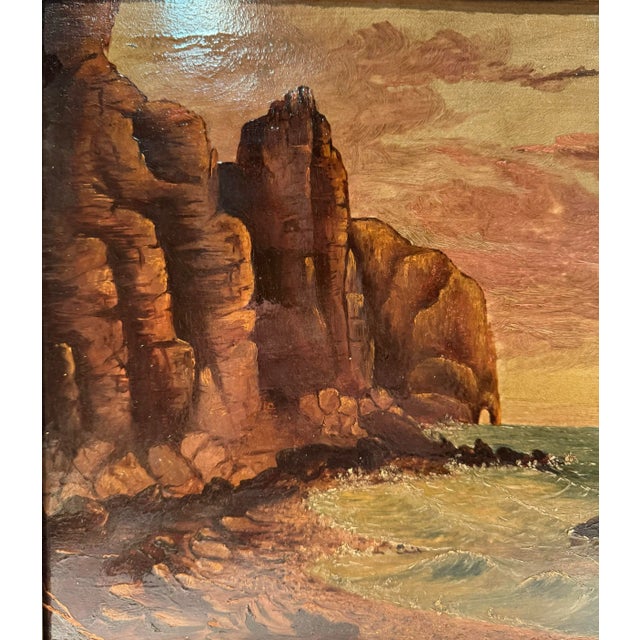 Late 19th Century American Seascape Painting | Chairish