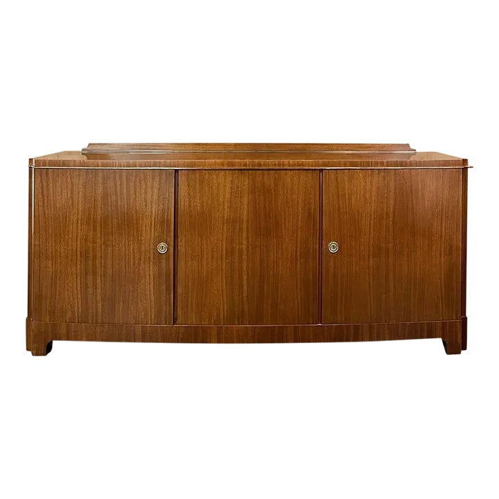 Mid-Century Modern Mahogany Buffet by De Coene | Chairish