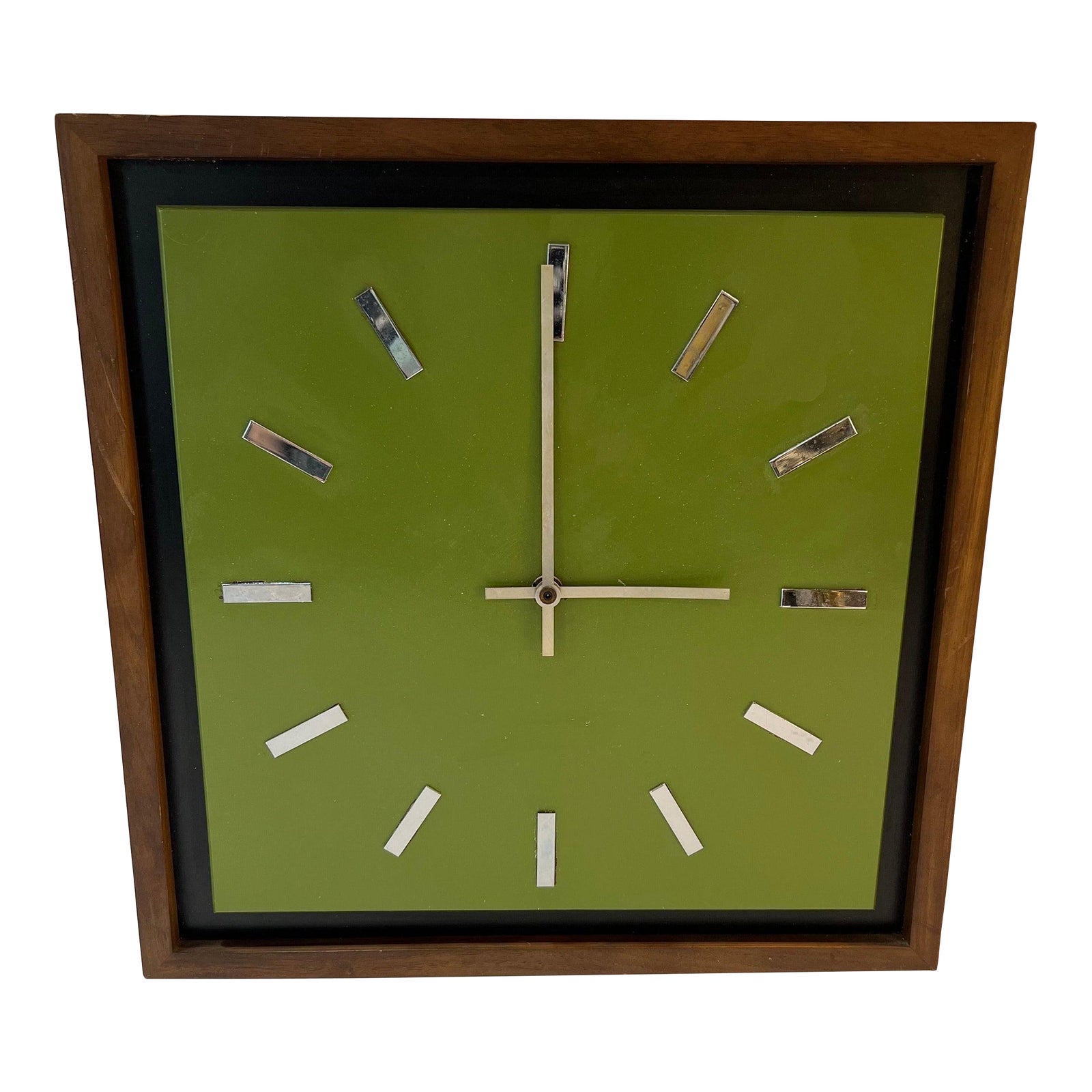 Mid Century Peter Pepper Products Wall Clock | Chairish