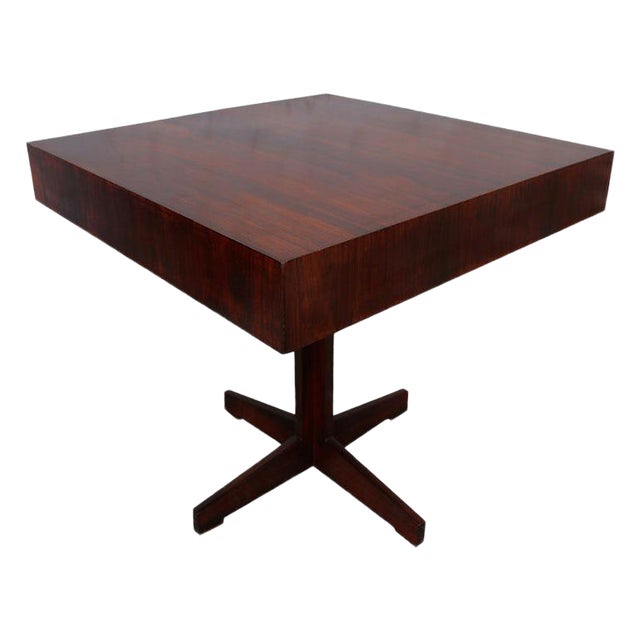 1960s Brazilian Jacaranda Side Table | Chairish