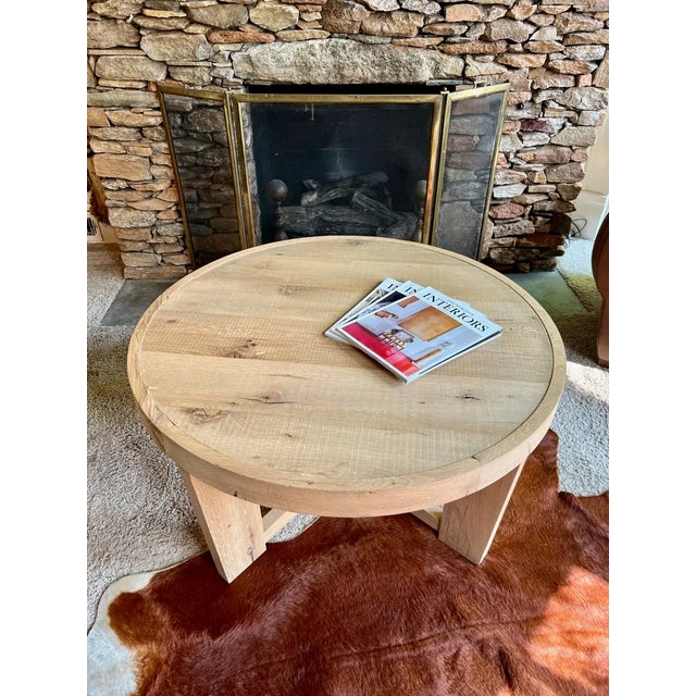 Modern White Oak Handmade Center/Coffee Table by Fortunata Design ...