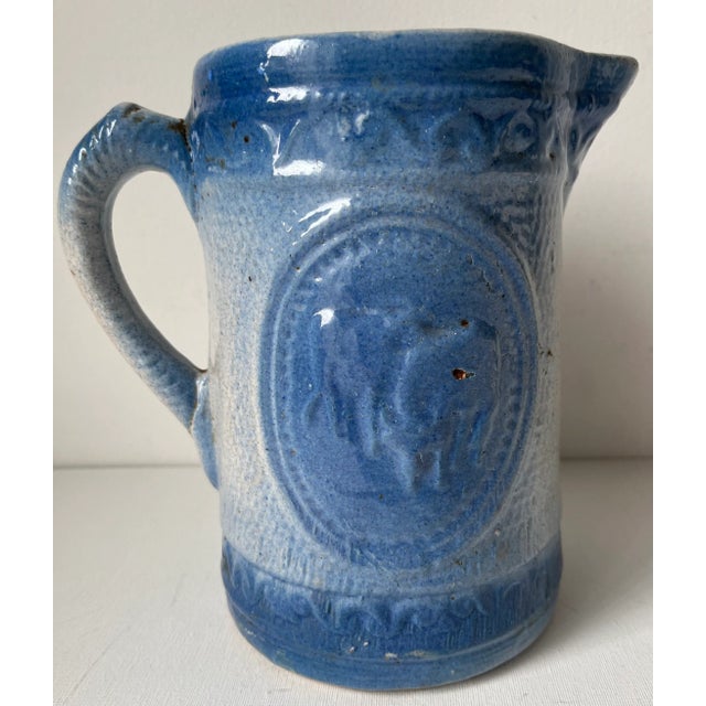 Antique Hull Pottery Stoneware Pitcher | Chairish