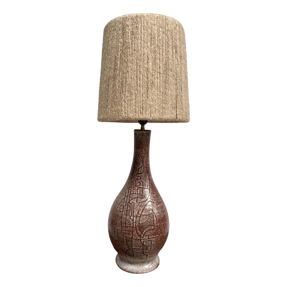 Ceramic Table Lamp from Accolay, 1970s | Chairish